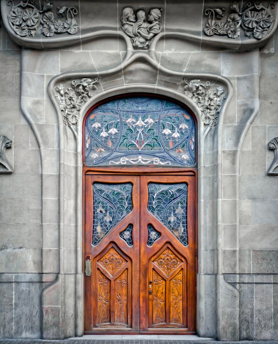 La Maison Boheme: Art Nouveau Doors