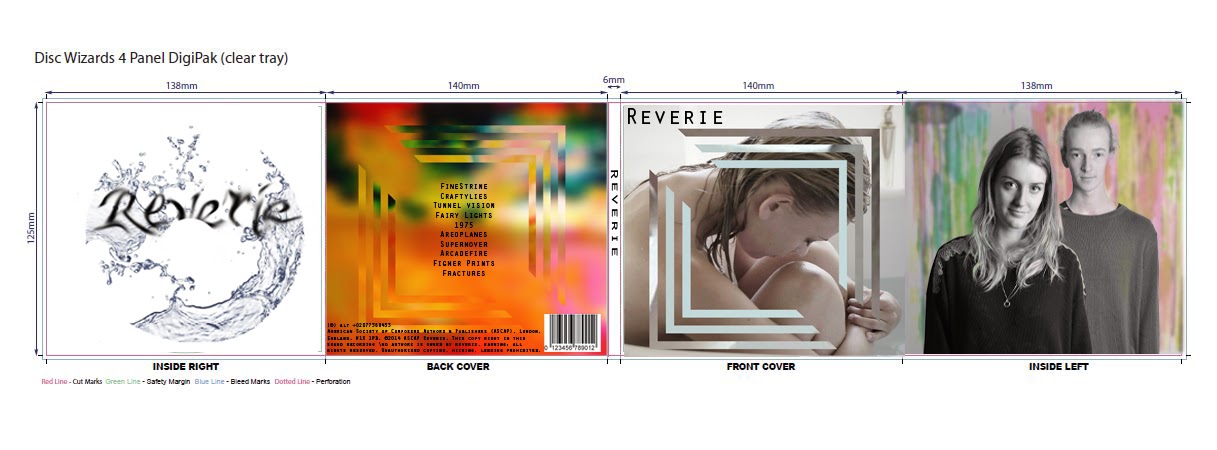 Eleanor Hemsley: Final digipak - Front cover, inside panels and back cover