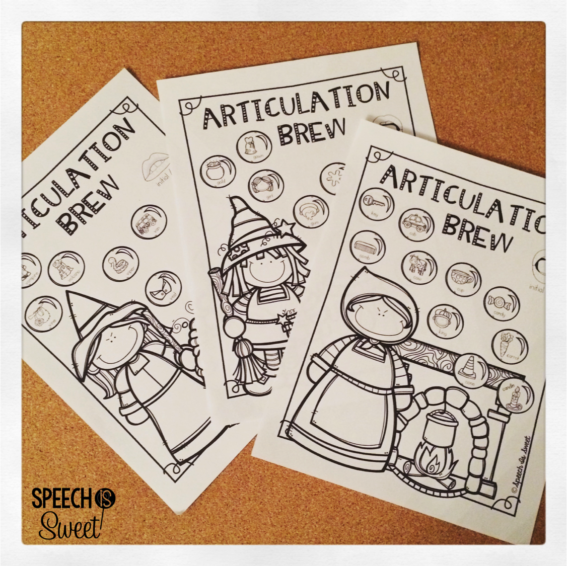Halloween Articulation (Plus Giveaway!) - Speech is Sweet