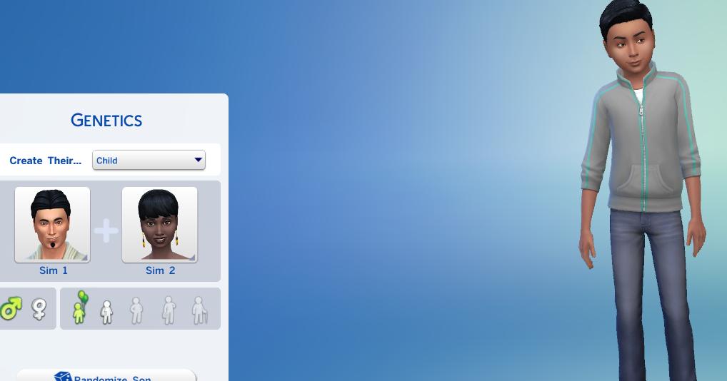 Simply Ruthless: Its all in the genes: The Sims 4 genetics system