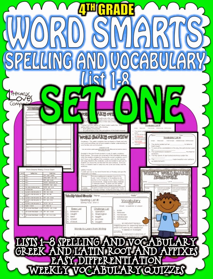 Literacy Loves Company: Word Smarts: Developing Spelling Consciousness ...