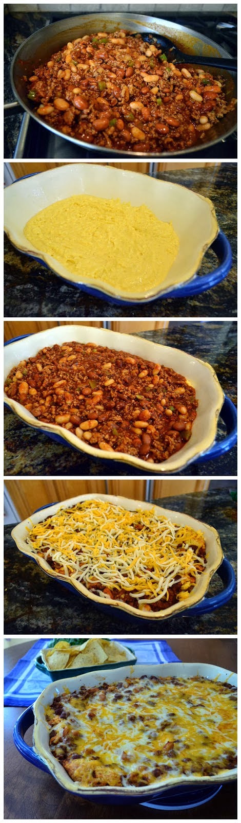 Chili Cornbread Bake ~ Best Recipe Photos