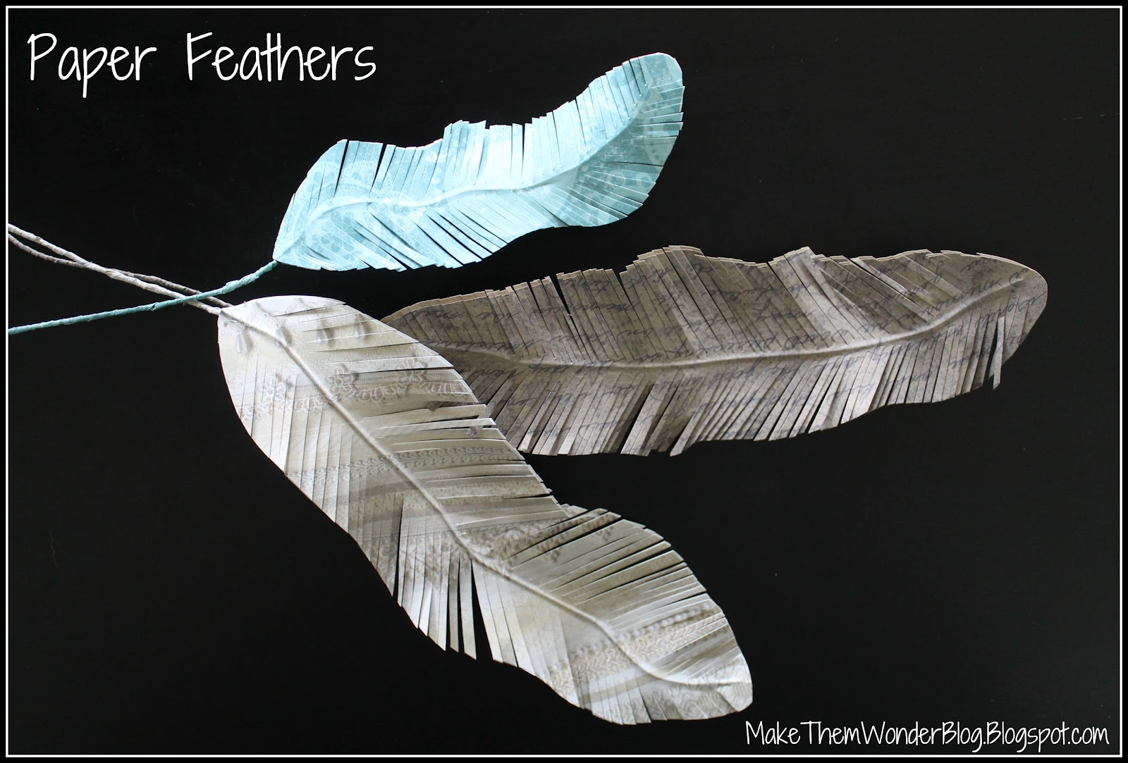 Make Them Wonder Paper Feathers make-them-wonder-paper-feathers