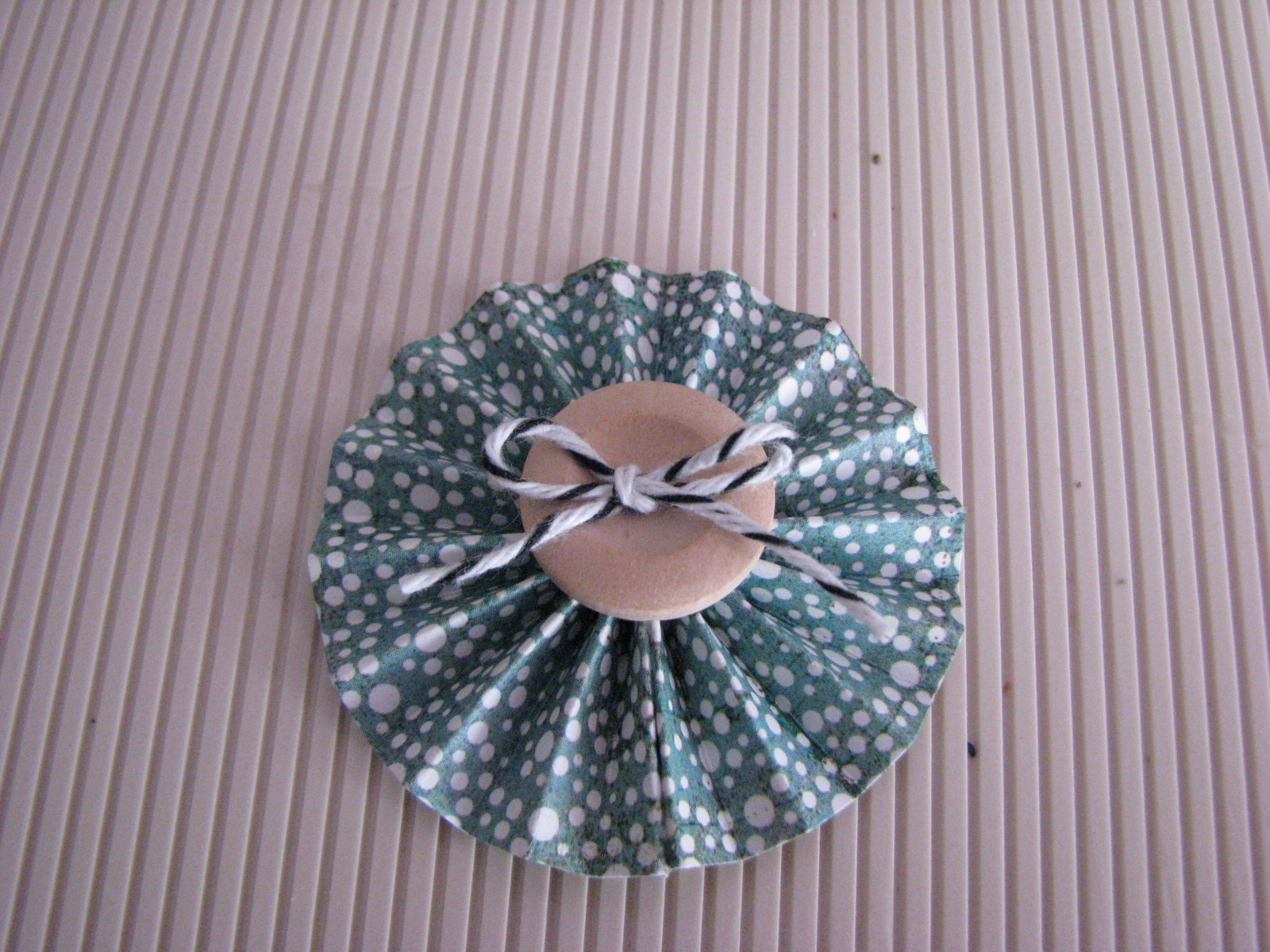 The Paper Variety: Tutorial: Fan fold flowers by Sandi!