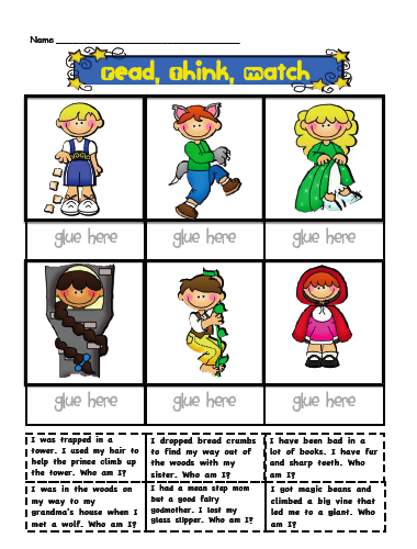 Fairy Tale Literacy Pack - Sarah's Teaching Snippets