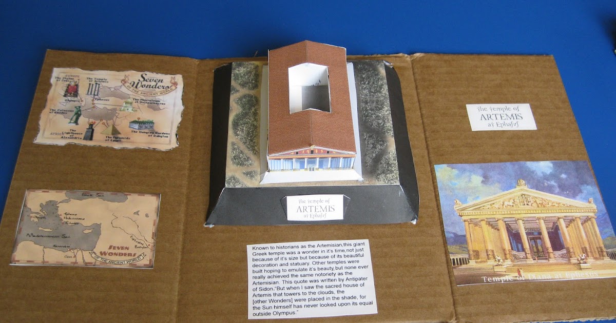 Solagratiamom: Seven Wonders of the Ancient World