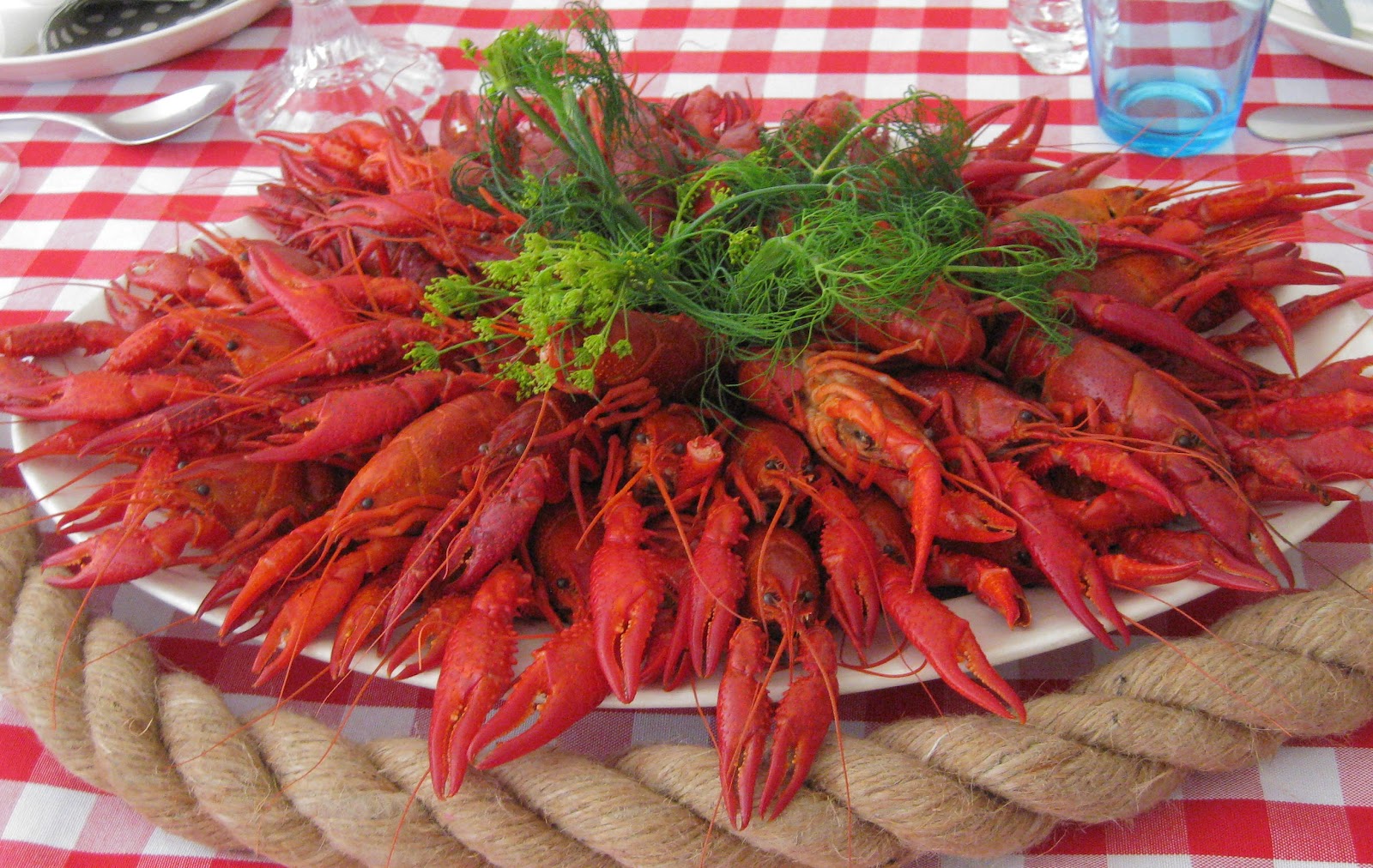 Sisustuspilkkuja: Rapujuhlat