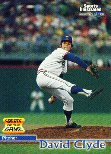 Texas Rangers Cards: Decisions: David Clyde. Texas Rangers Cards: Decisions: David Clyde.