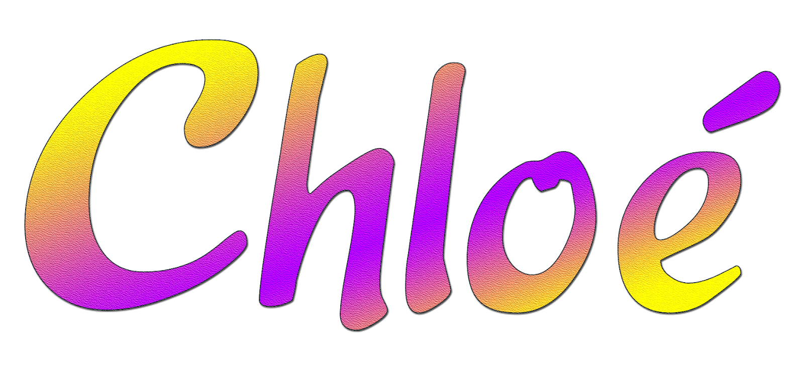 PUBLIKADO: PRÉNOM - Chloé