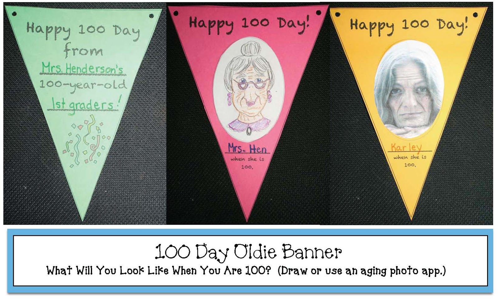 100 Day Craft - Classroom Freebies