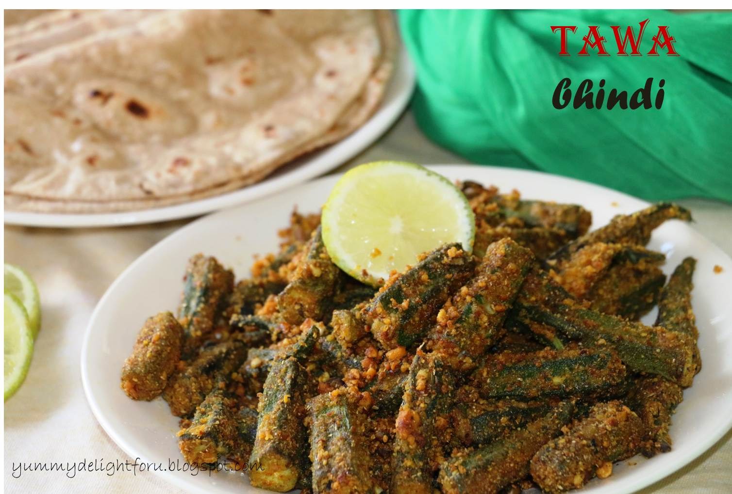 yummy delight for u: Tawa Bhindi Recipe, How to make Pan fried Okra/Bhindi