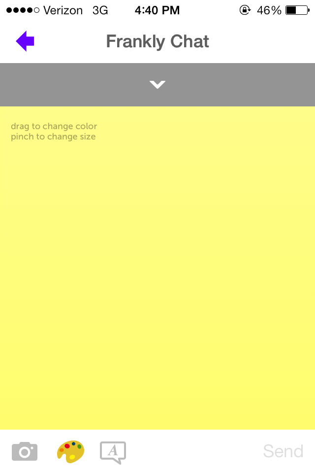 The Frankly Chat App - Royally Pink