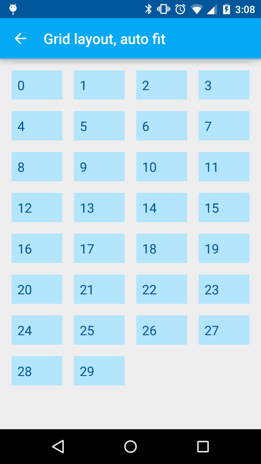 Square Island: RecyclerView: Autofit grid Square Island: RecyclerView: Autofit grid