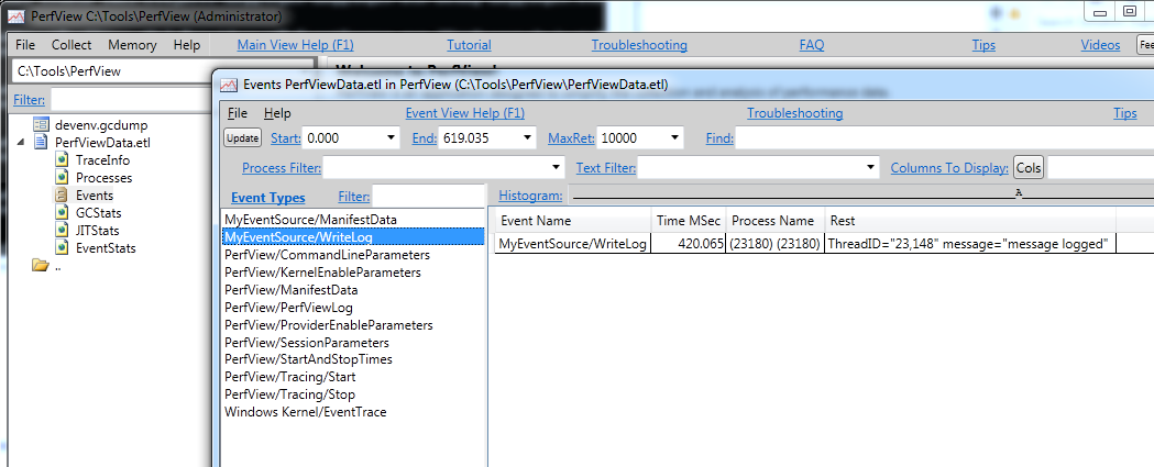 Muhammad Shujaat Siddiqi: EventSource & PerfView