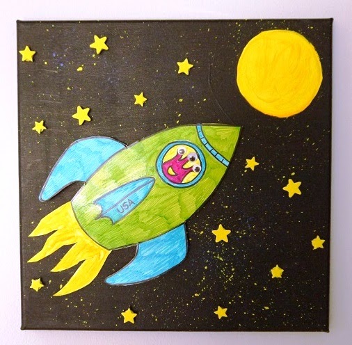 Library Arts: Fly Me to the Moon!