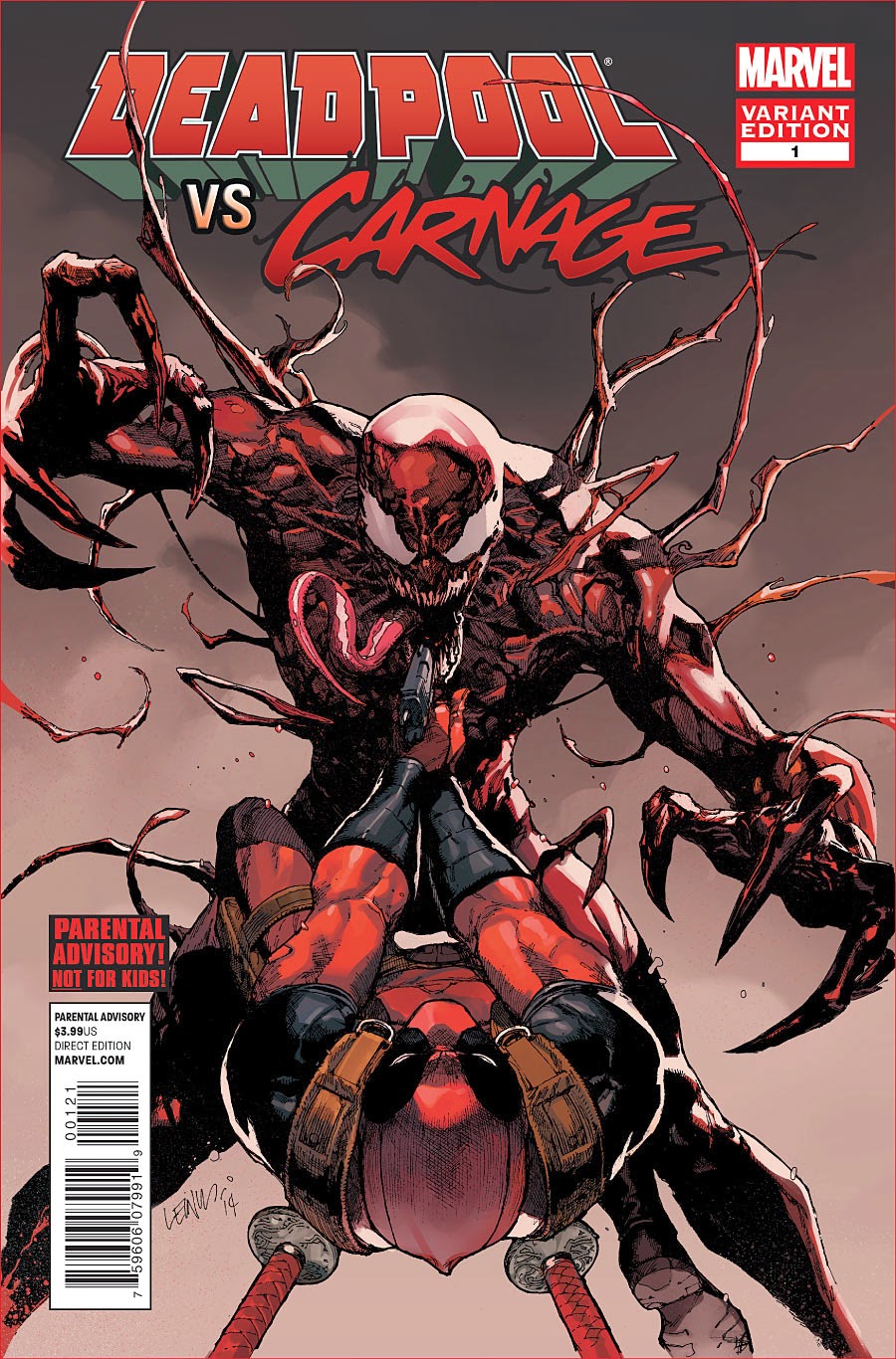The Venom Site: deadpool vs carnage 1 preview