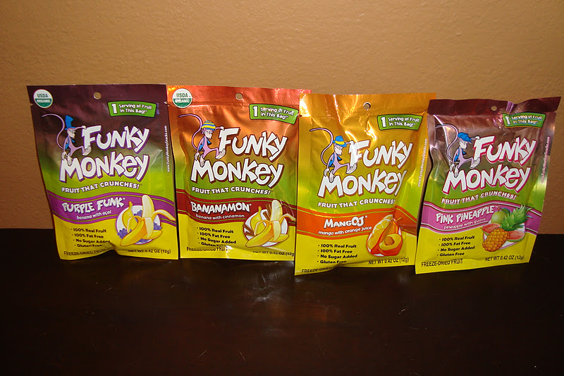 Trying To Go Green: Funky Monkey Snack Review & Giveaway