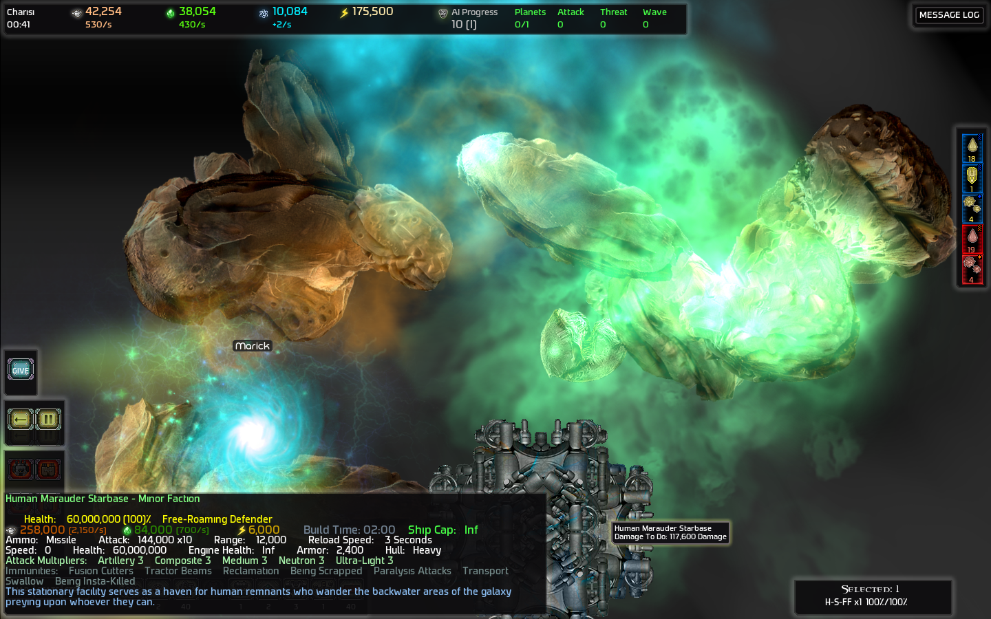 AI War: Ancient Shadows Marauder Starbase Teaser news - ModDB