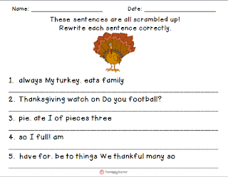 Thanksgiving Craftivity! | TheHappyTeacher