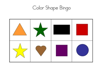 The Best of Teacher Entrepreneurs: FREE MATH LESSON - Color Shape Bingo ...