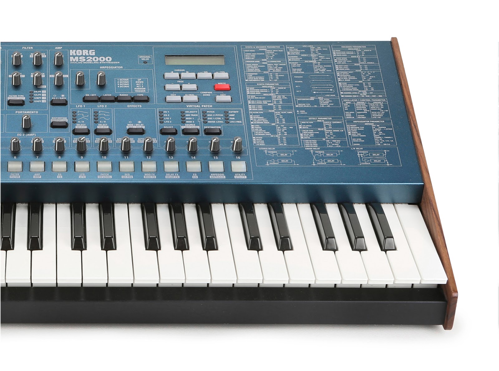 MATRIXSYNTH-B: Korg MS2000 SN 003103