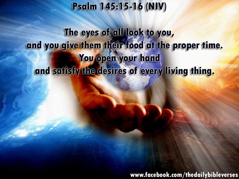 Daily Bible Verses Psalms 145 15 16 daily-bible-verses-psalms-145-15-16