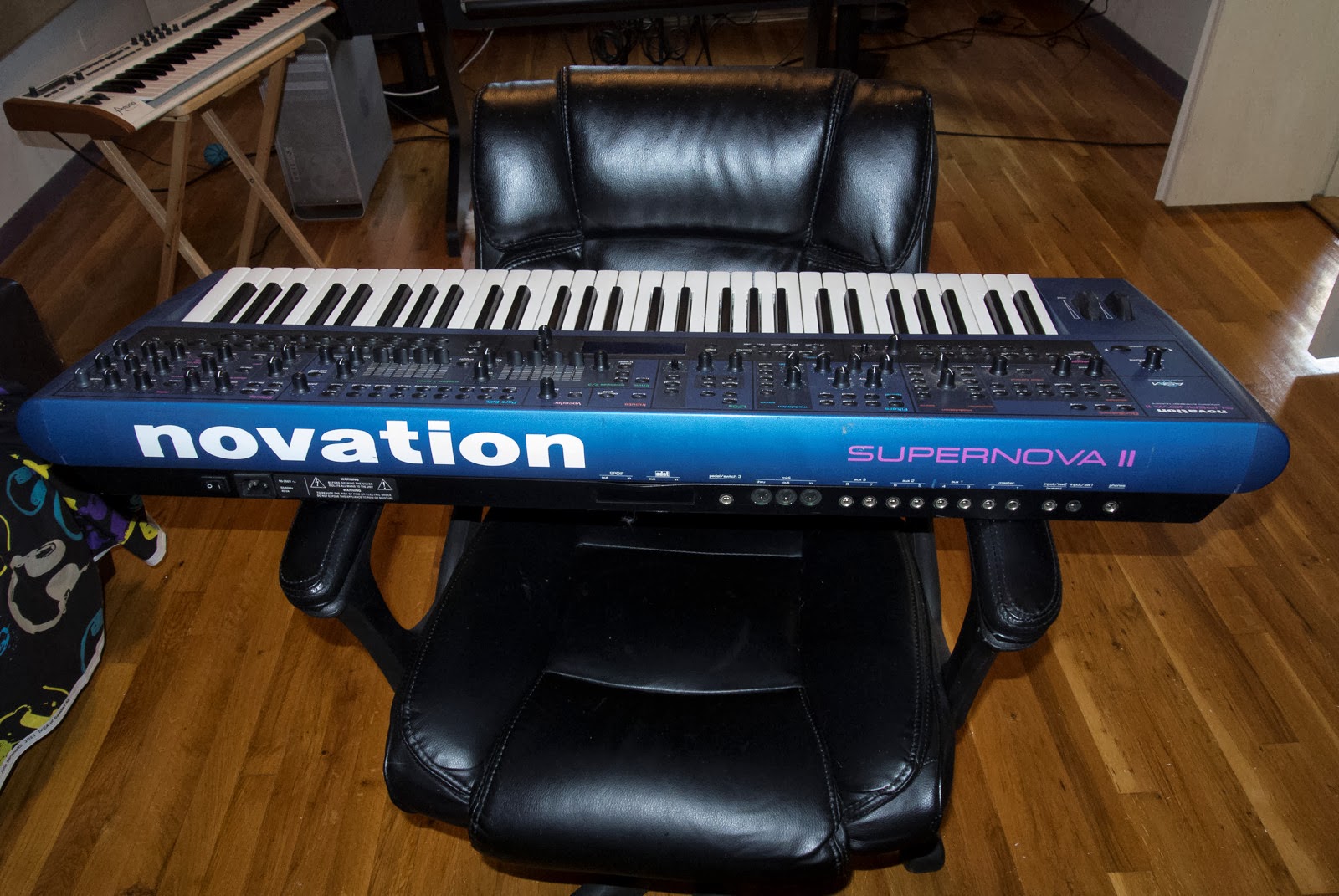 MATRIXSYNTH-B: Novation Supernova II Polyphonic Synthesizer Keyboard
