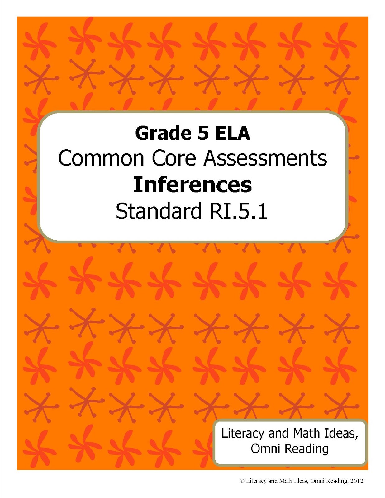 Simply Centers: Grade 5 Common Core Assessments