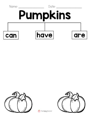 Pumpkin Palooza: NO PREP printables for Fall & Halloween | TheHappyTeacher