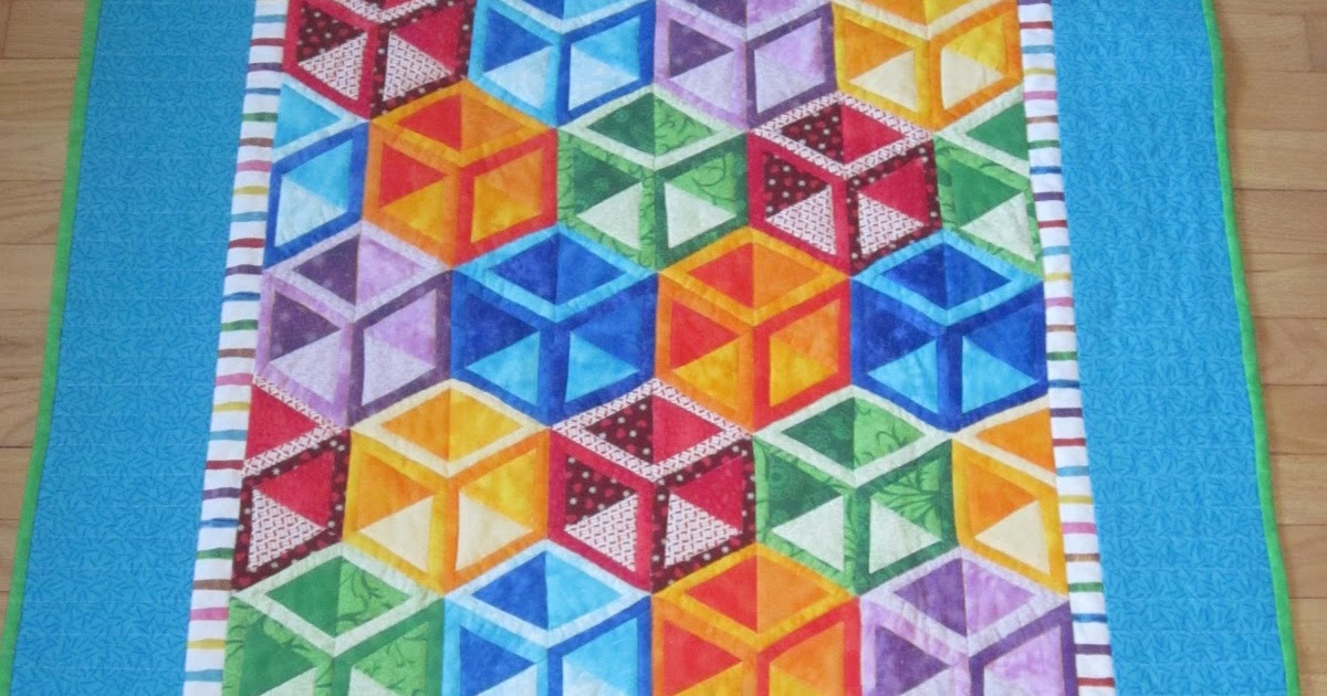 Nana Made It!: Hollow Cube Block Quilt
