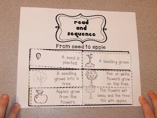 Highland Heritage Homeschool: Kindergarten Apple Mania Part 3