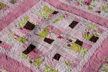 A Quilting Jewel: Tutorial - Charmingly Crazy Nine Patch Quilt
