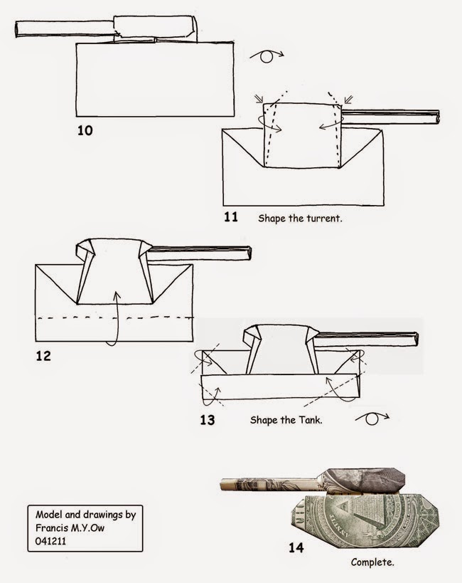 Origami Tank Instructions Easy Crafts Ideas To Make origami-tank-instructions-easy-crafts-ideas-to-make