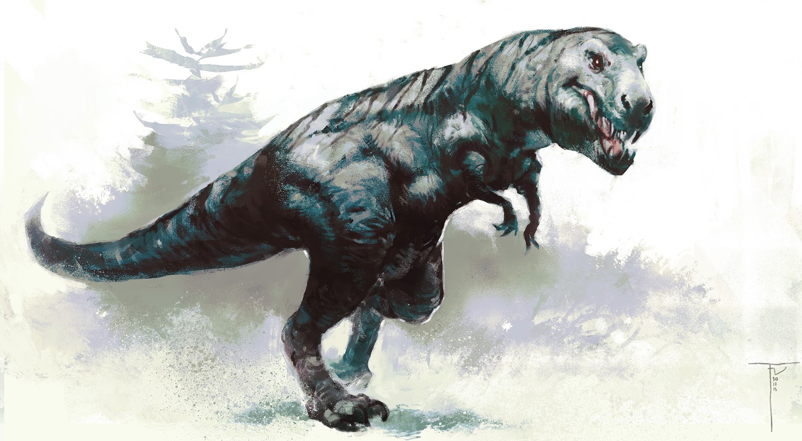Frank Victoria's Art Blog: Tyrex demo