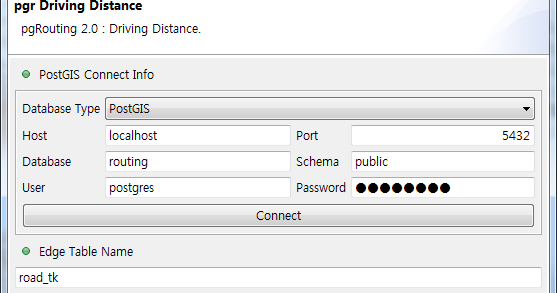On Spatial: [uDig:experimental] With Driving Distance Enabled (pgRouting 2.0 )