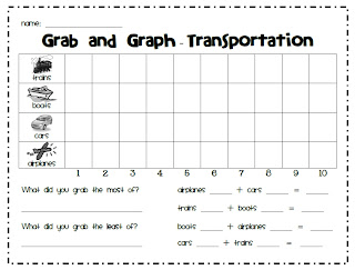 First Grade Garden: Grab and Graph {Math Freebie #3}