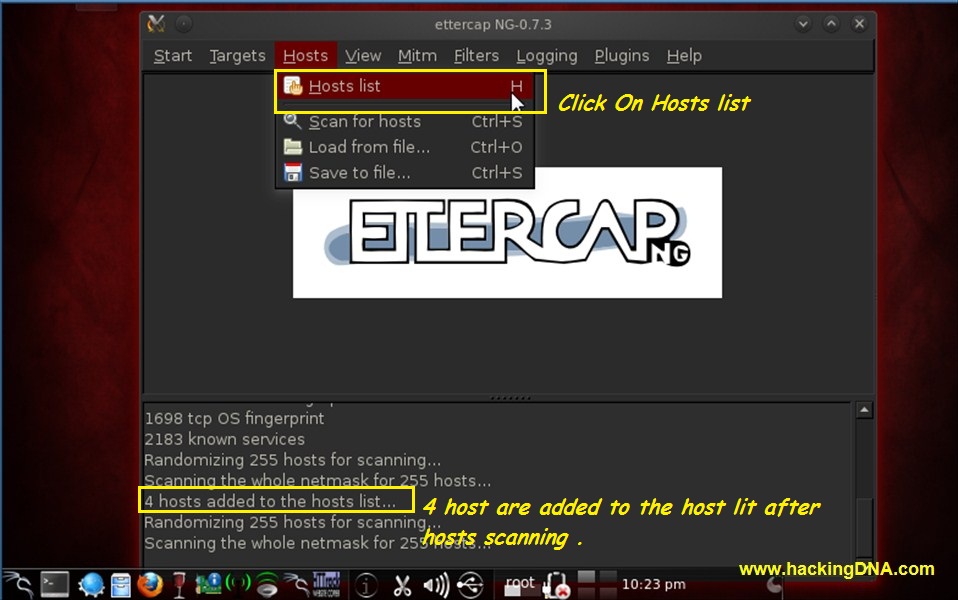 HackingDNA: Learn How to use ettercap on Backtrack 5
