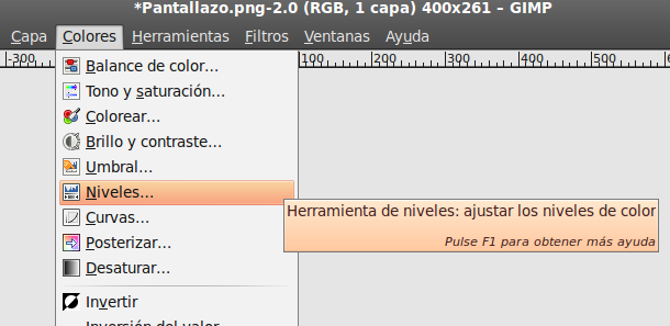 Tutorial Gimp: Práctica 10