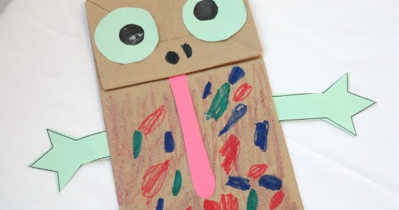 Nana Brown's: Paper Bag Puppet Monsters
