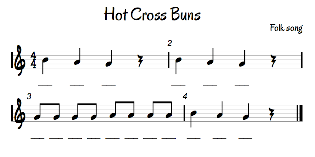 Hot Cross Buns - Beth's Notes