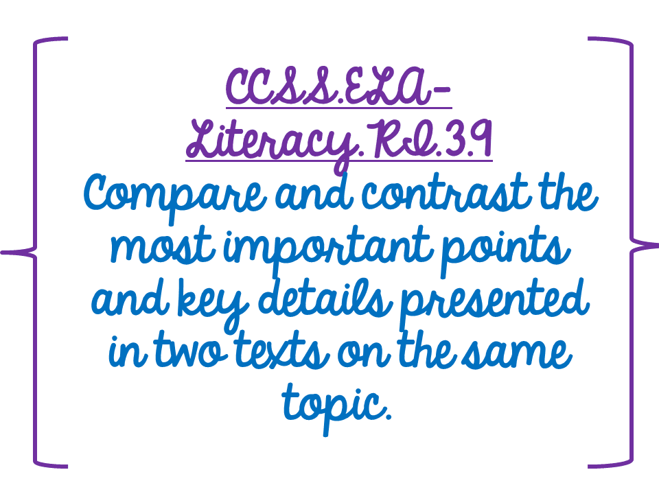 Eclectic Educating: Comparing and Contrasting Informational Text!