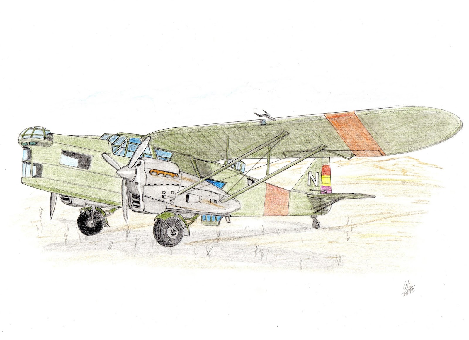 Potez 540 ~ AIRCRAFT DRAWINGS Potez 540 ~ AIRCRAFT DRAWINGS