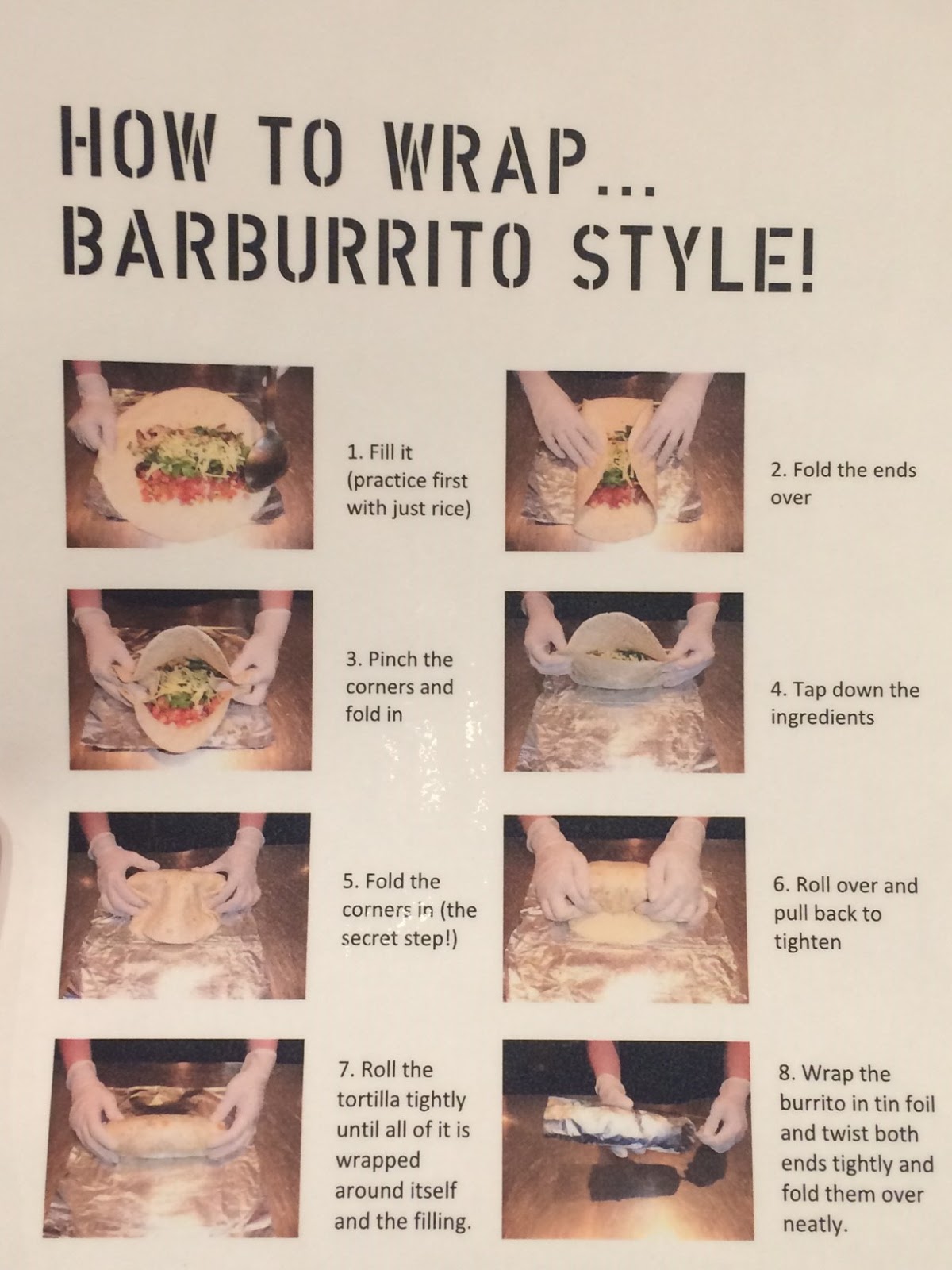 How to make a burrito - Restaurant review: Barburrito, St. David's 2 ...