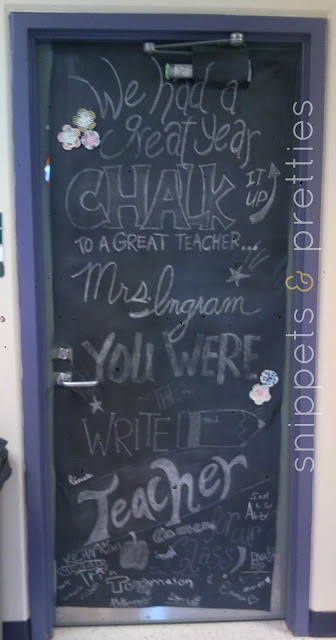 Snippets and Pretties: Chalk it up to a great teacher