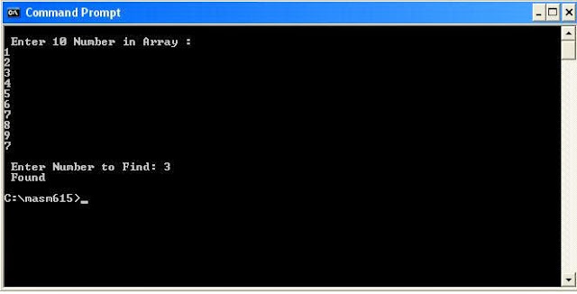 Binary Search Code in Assembly Language - Programming SeekerzZ
