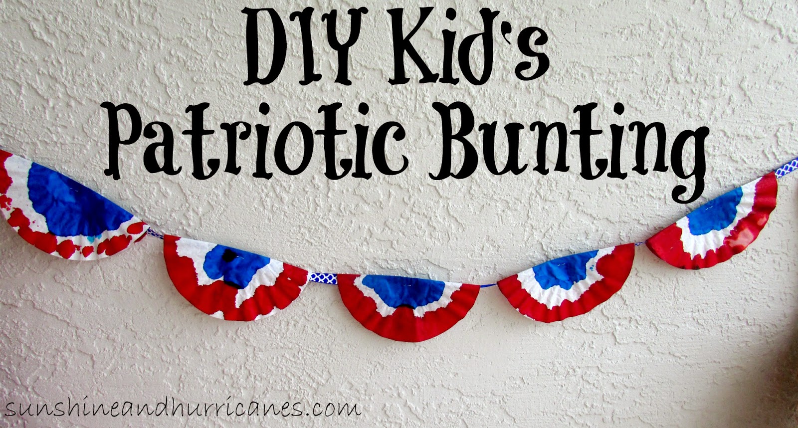 Rainy Day 4th of July Craft for Kids | Days of Chalk and Chocolate