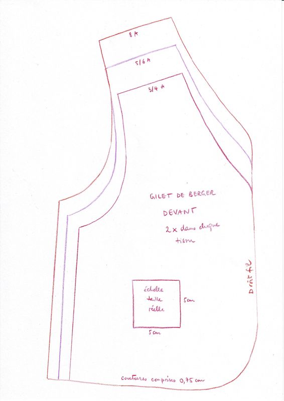 Chaleco murga molde - Imagui