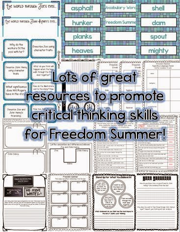 Head Over Heels For Teaching: Freedom Summer-A Must Read Mentor Text ...