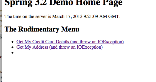 Captain Debug's Blog: Exception Handling with the Spring 3.2 @ControllerAdvice Annotation