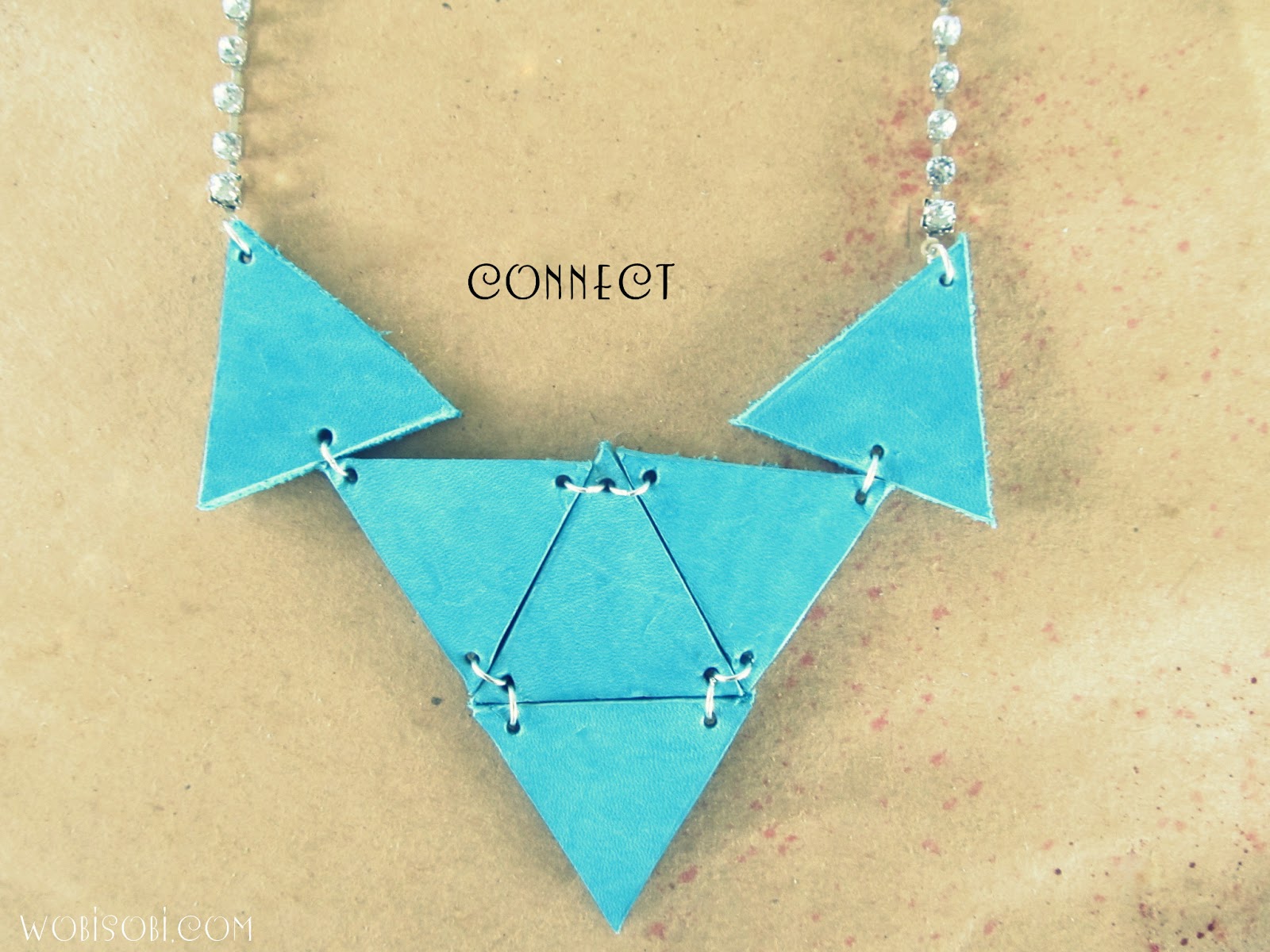 WobiSobi Triangle Statement Necklace DIY wobisobi-triangle-statement-necklace-diy